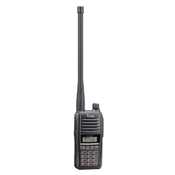 Icom IC A16 Full Keyboard COM Handheld Radio With Bluetooth | Roctexo ...